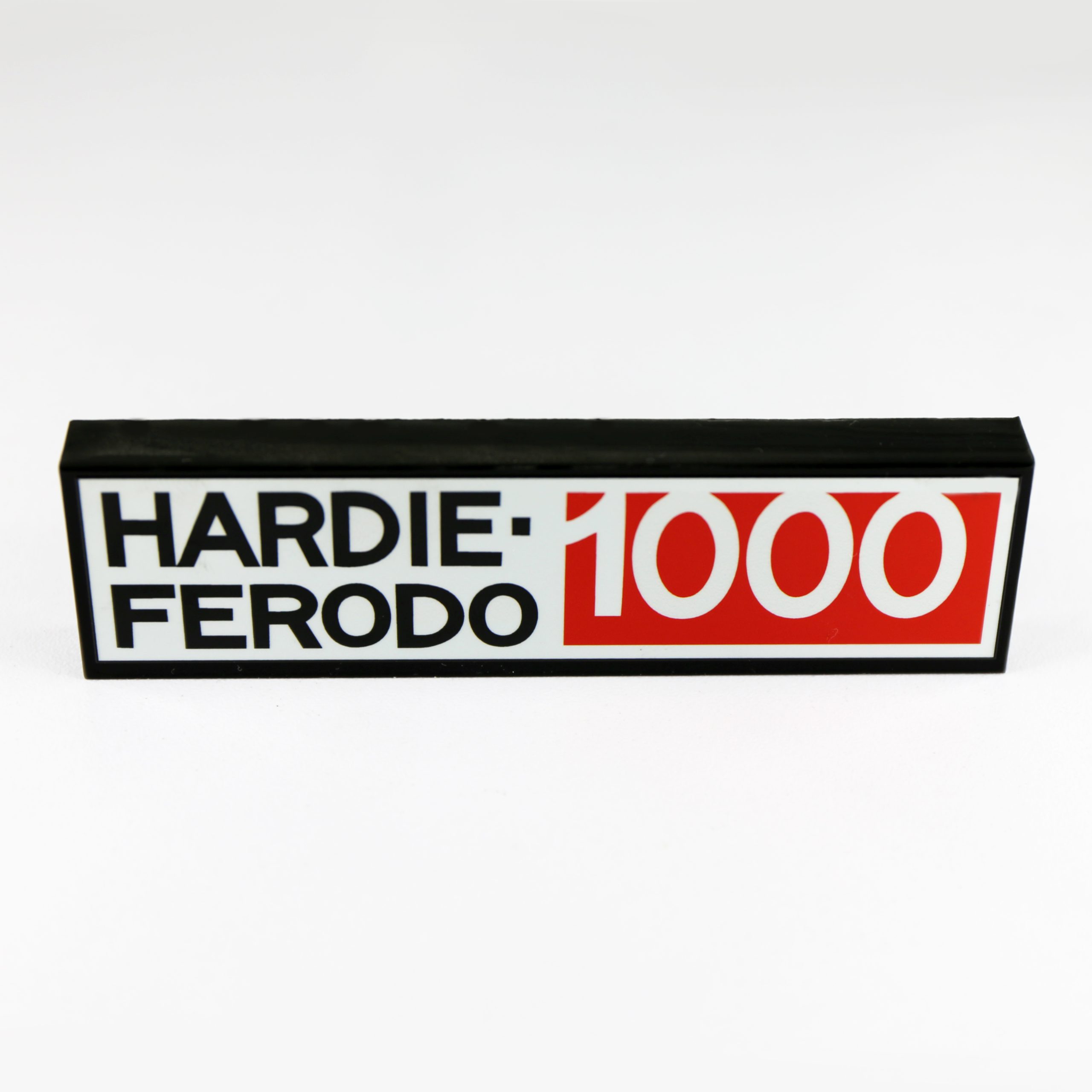 Hardie Ferodo 1000 Acrylic Self Standing 3D Logo Sign.