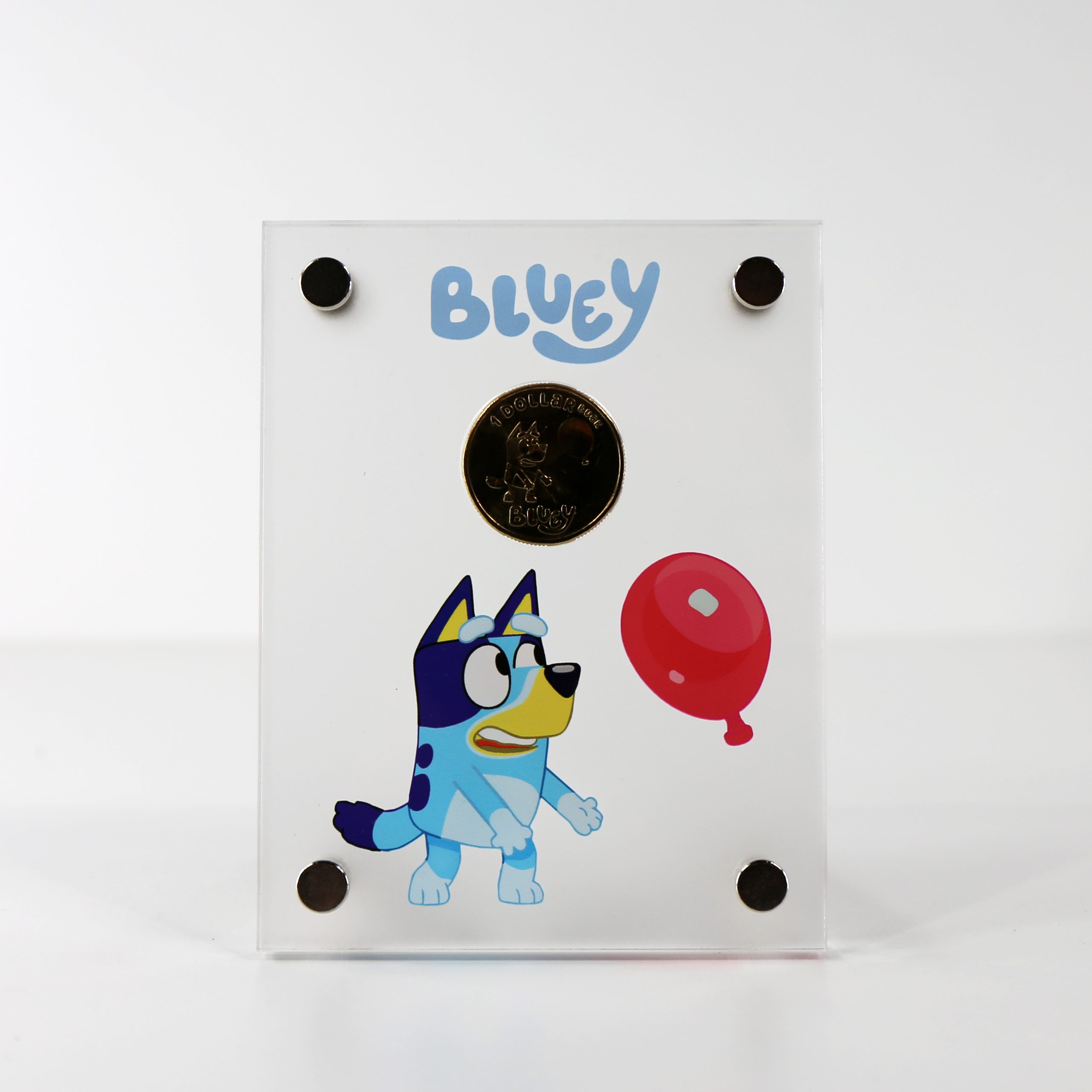 Bluey Coin Acrylic Display Stand *Coin Included.