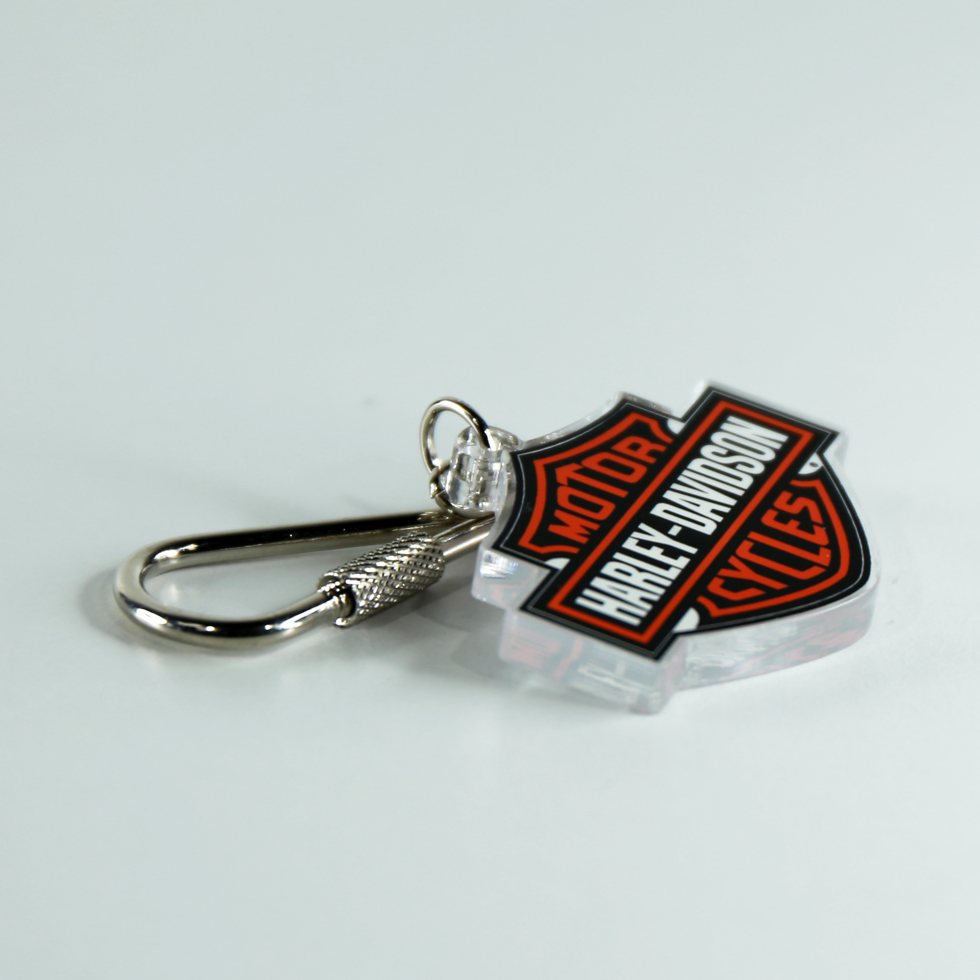 Harley Davidson Motorbike Badge Logo Key Ring.