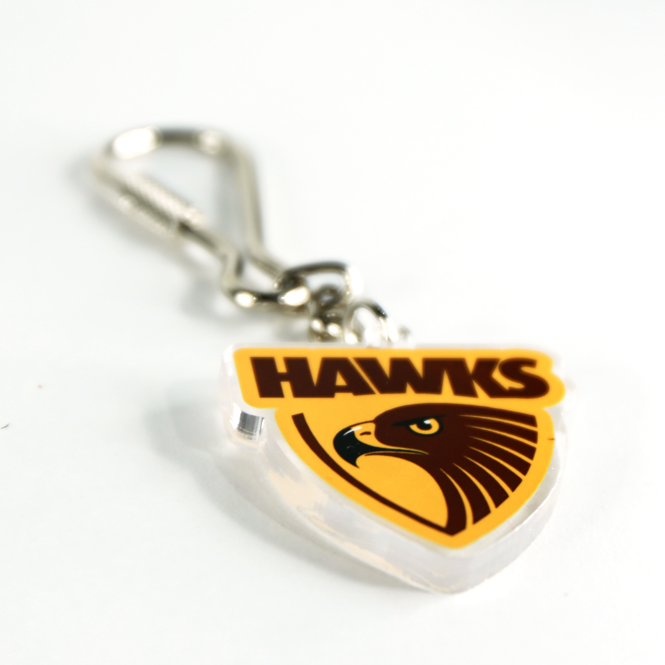 Hawthorn Hawks AFL Team Logo Key Ring.