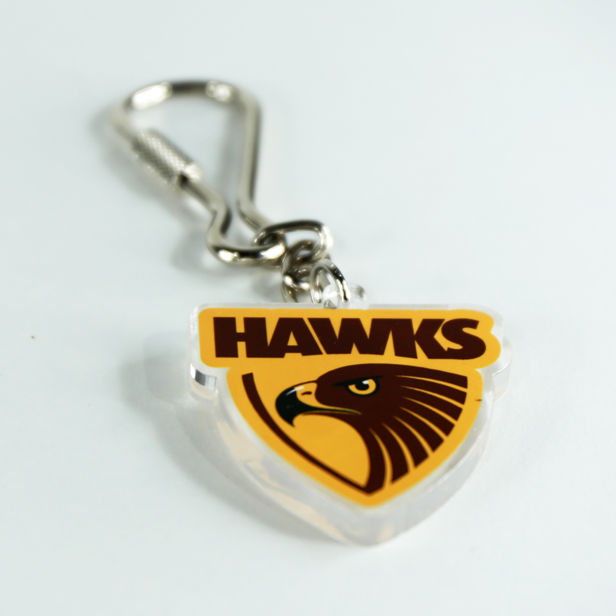 Hawthorn Hawks AFL Team Logo Key Ring.
