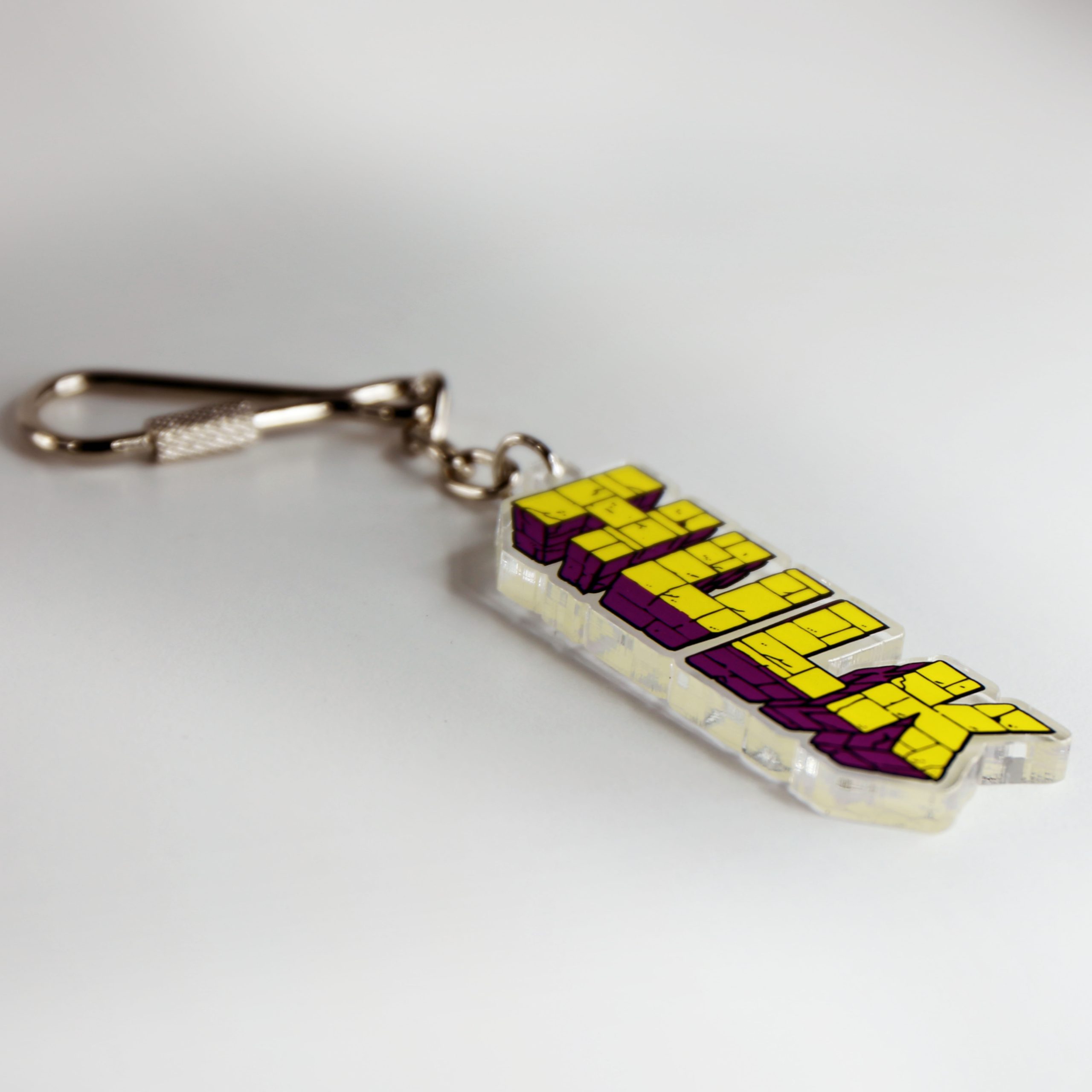 Hulk Superhero Themed Logo Key Ring.