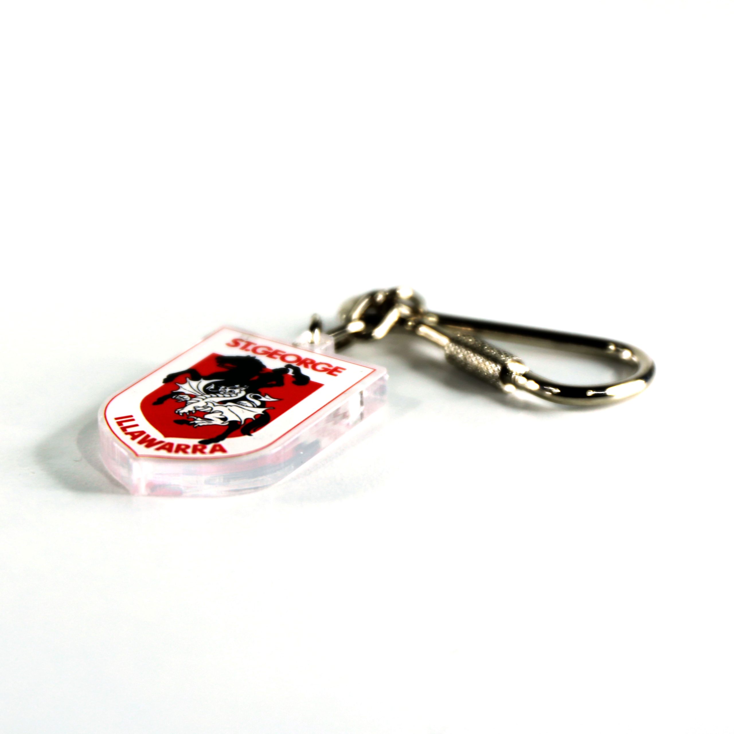 St George Illawarra Dragons Rugby League NRL Team Logo Key Ring
